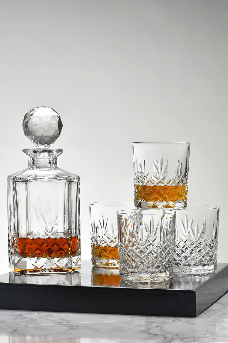 Crystal Decanters | Crystal Decanter & Glass Sets | Forever Crystal