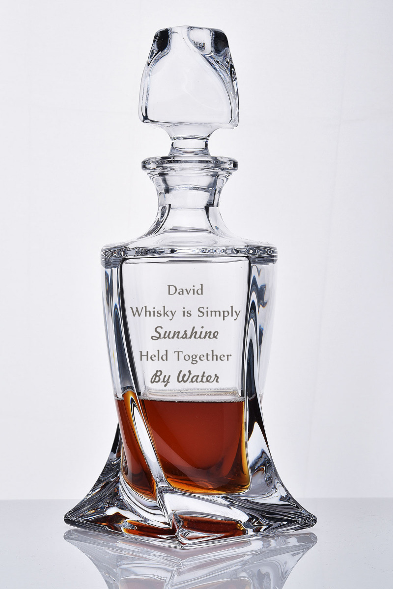 Crystal Whiskey Decanters | Free UK Delivery Over £100 | Forever Crystal